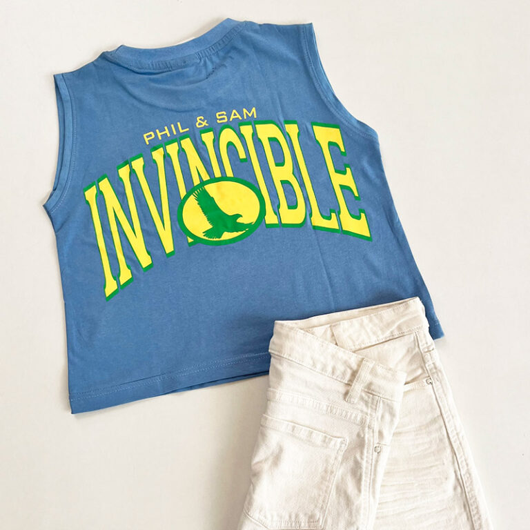 Invincible Tank top Sleeveless – Royal Blue - Phil & Sam